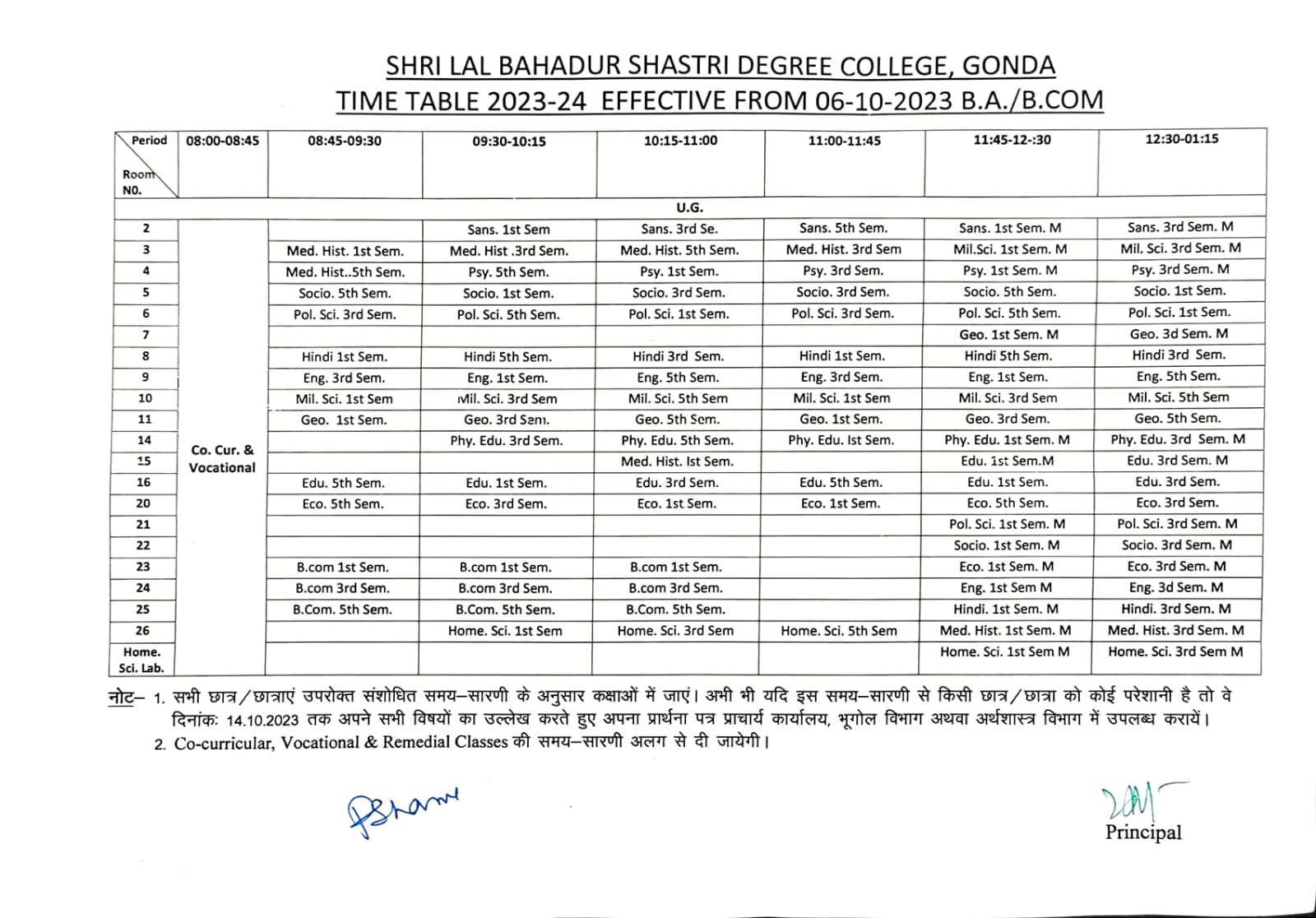 S.L.B.S. Degree College